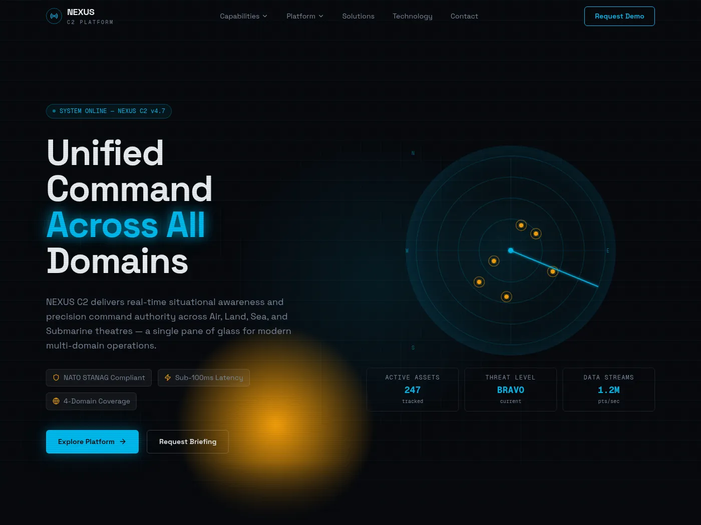 C2 Web Control Portal