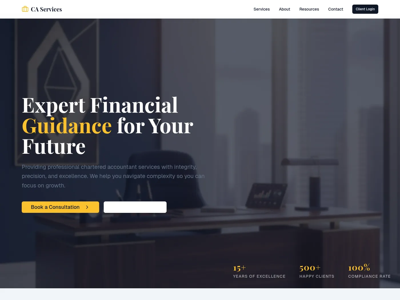 CA Services Portal
