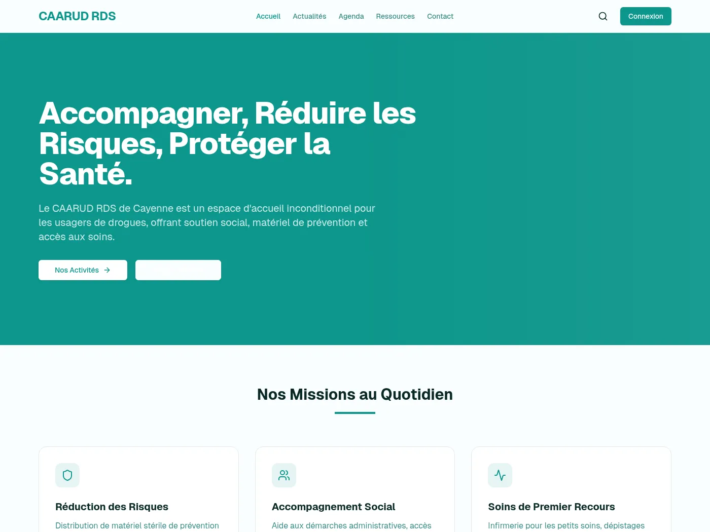 CAARUD RDS Pro Site