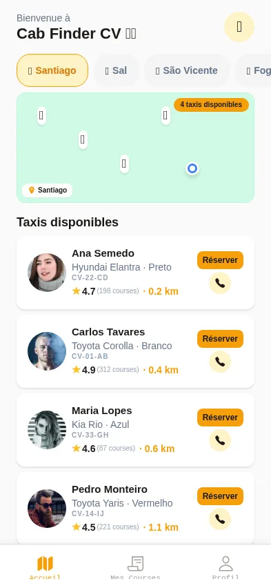 Cab Finder Cape Verde