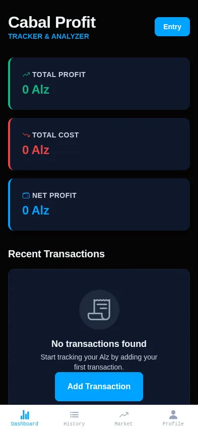 Cabal Profit Tracker