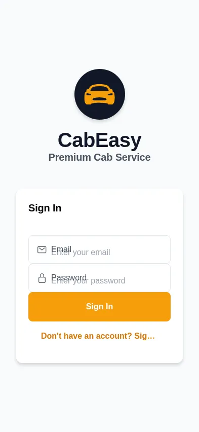 CabEasy App