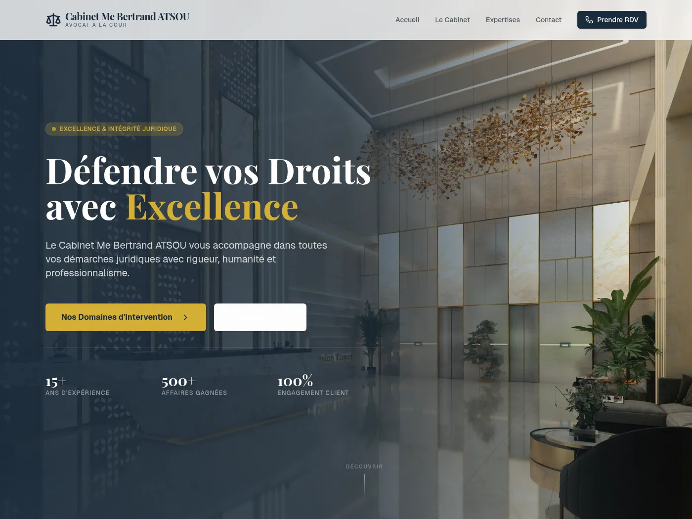 Cabinet ATSOU Website