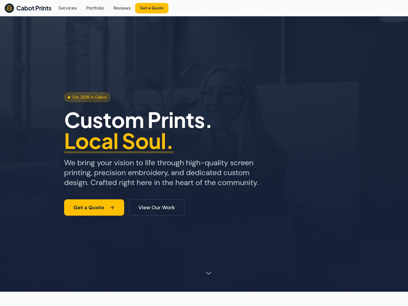 Cabot Prints Webpage