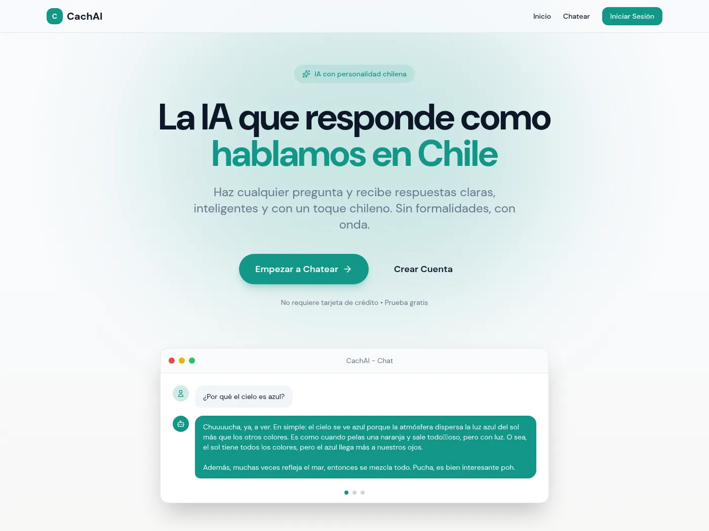 CachAI: Chilean AI Chat Platform