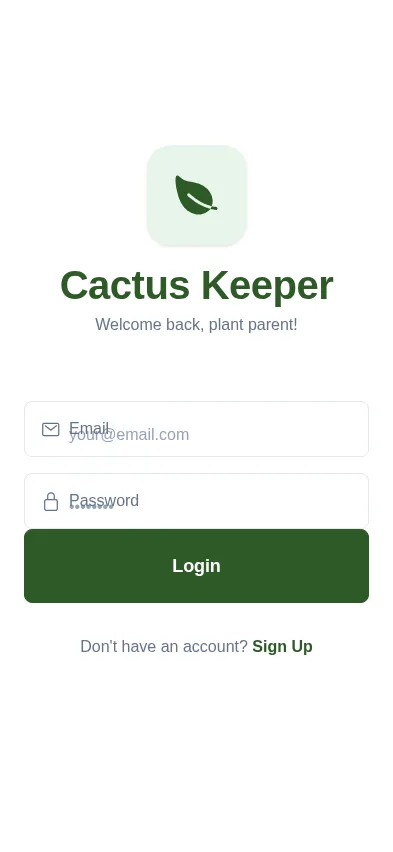 Cactus Keeper