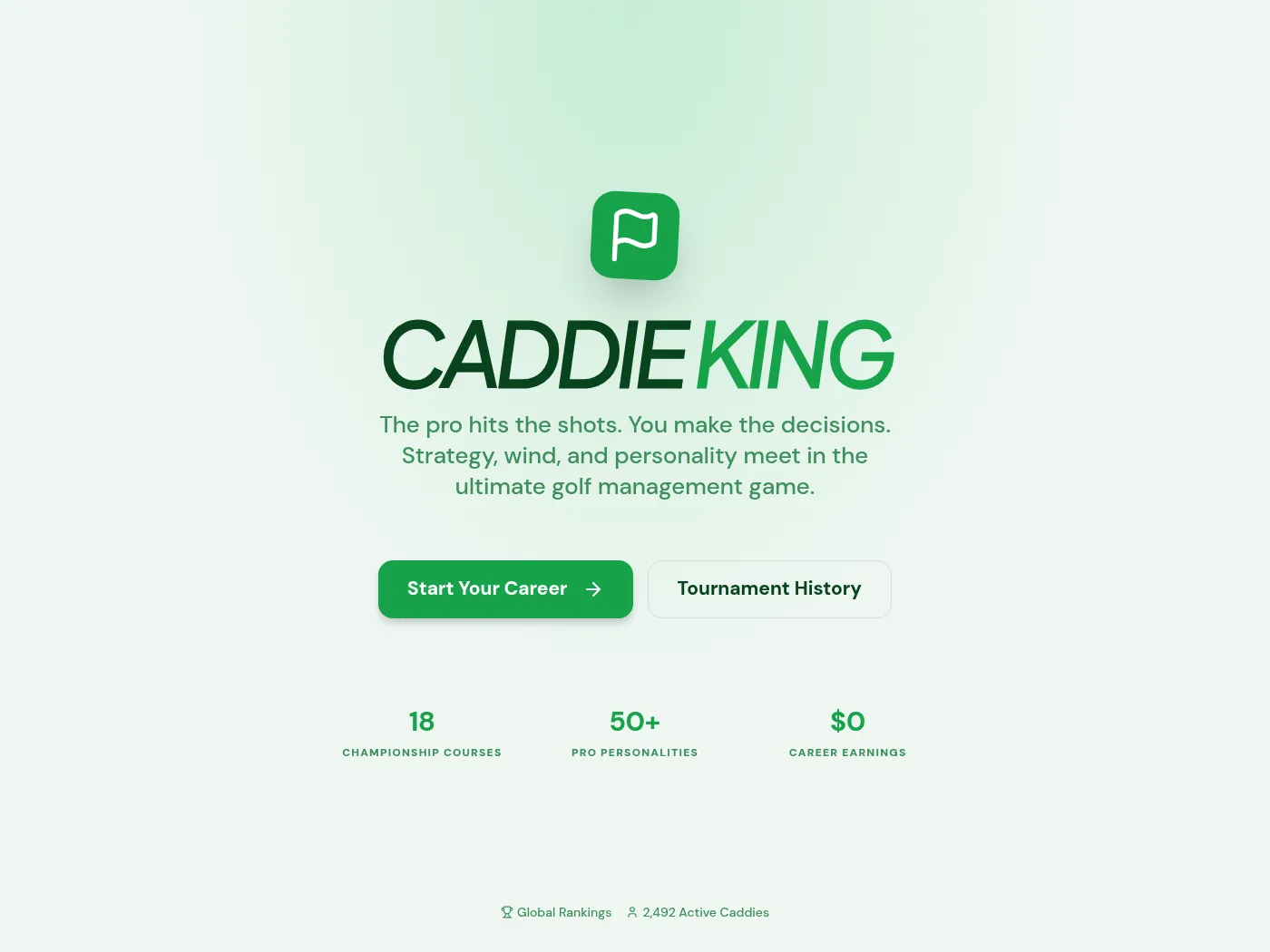 Caddie King