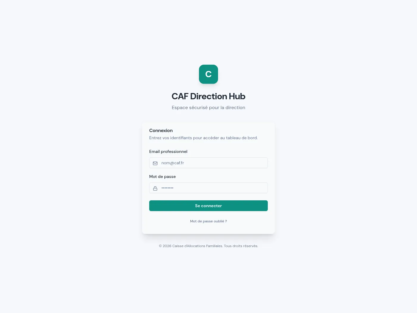 CAF Direction Hub