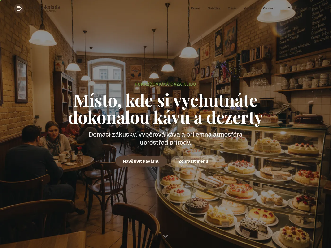 Čokoláda Café Oasis