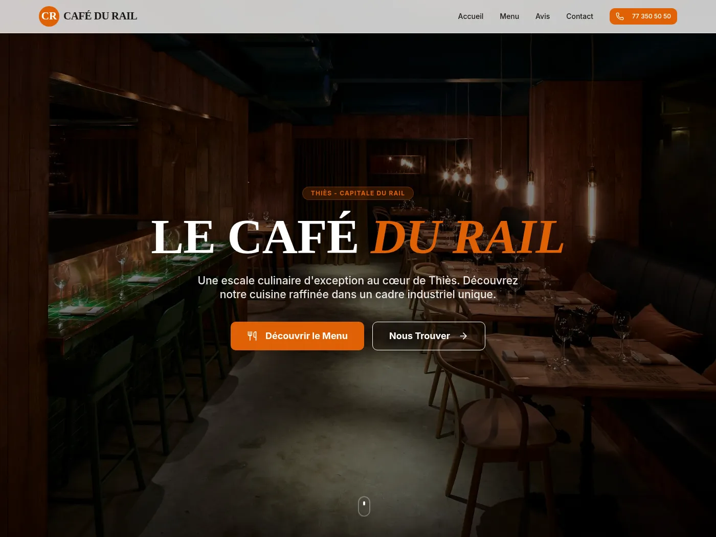 Café du Rail Web