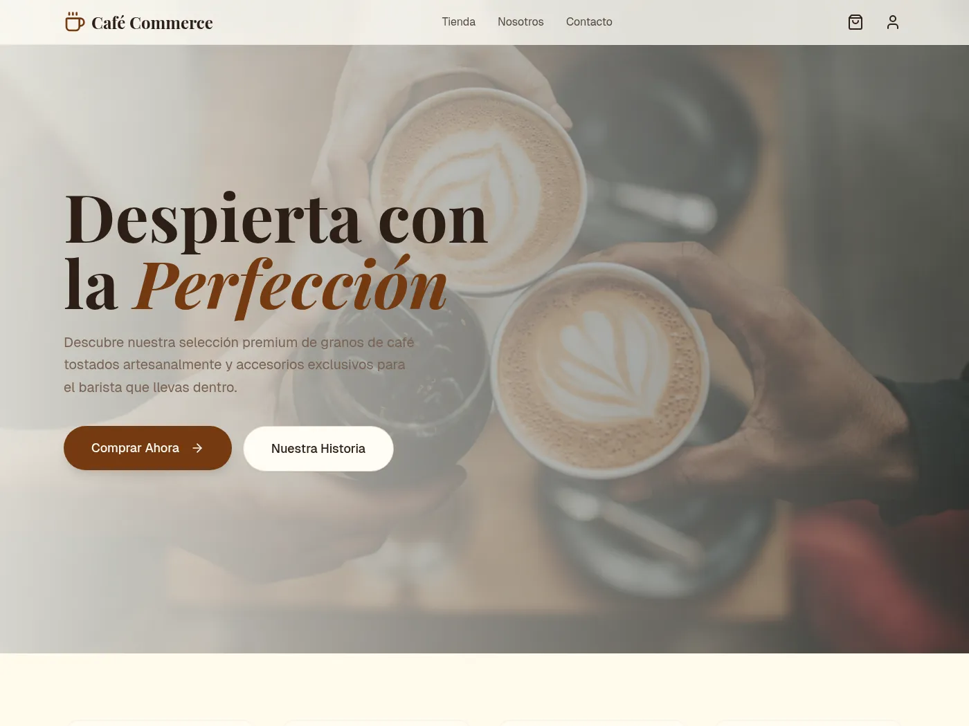 Café Commerce Web