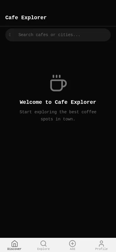World Cafe Explorer