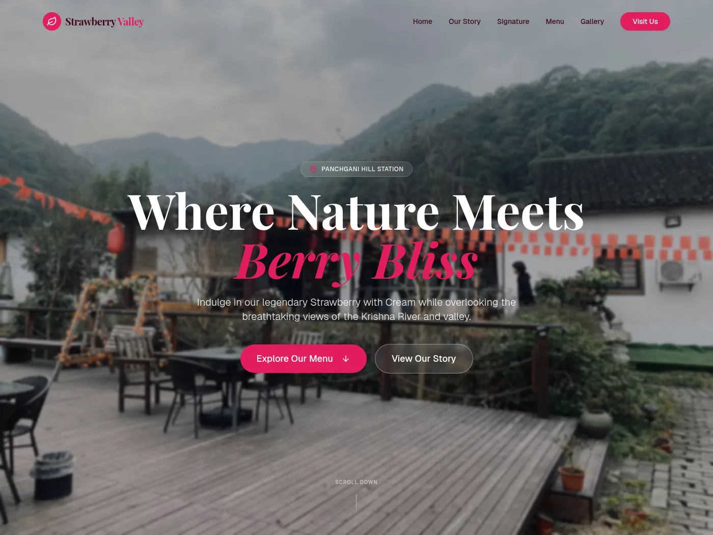 Strawberry Valley Cafe Page