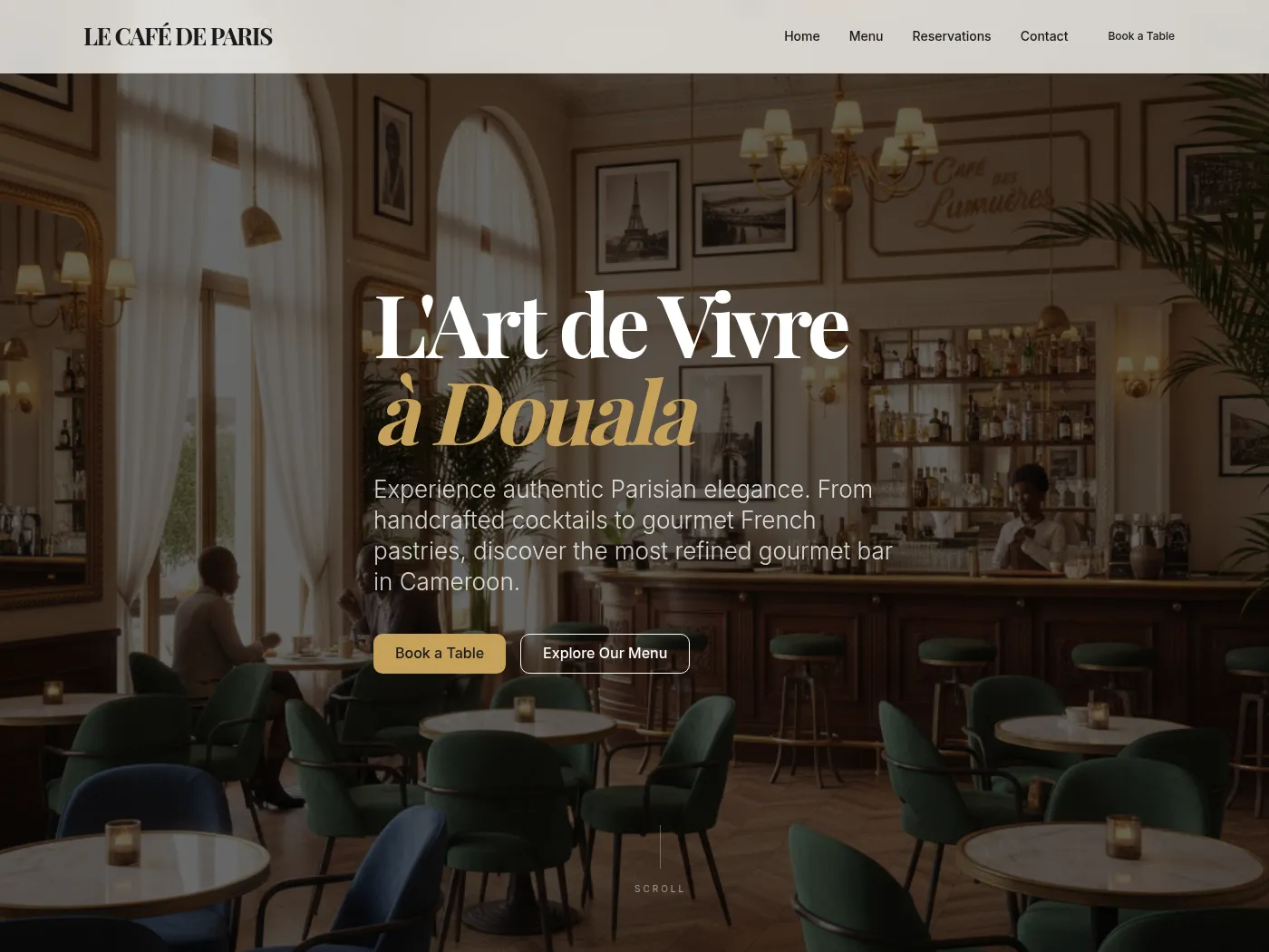 Le Café de Paris Web