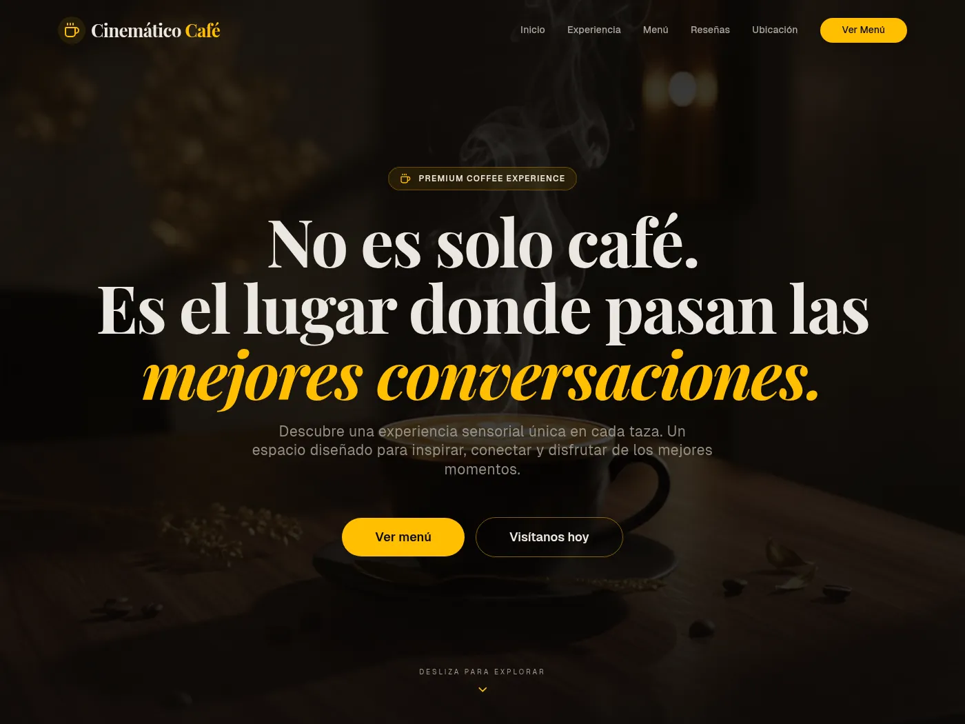 Cinemático Café Web