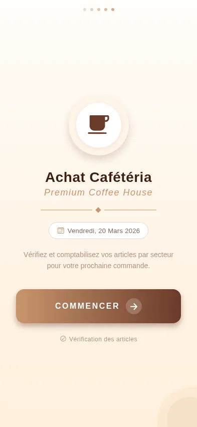 Café Stock Checker