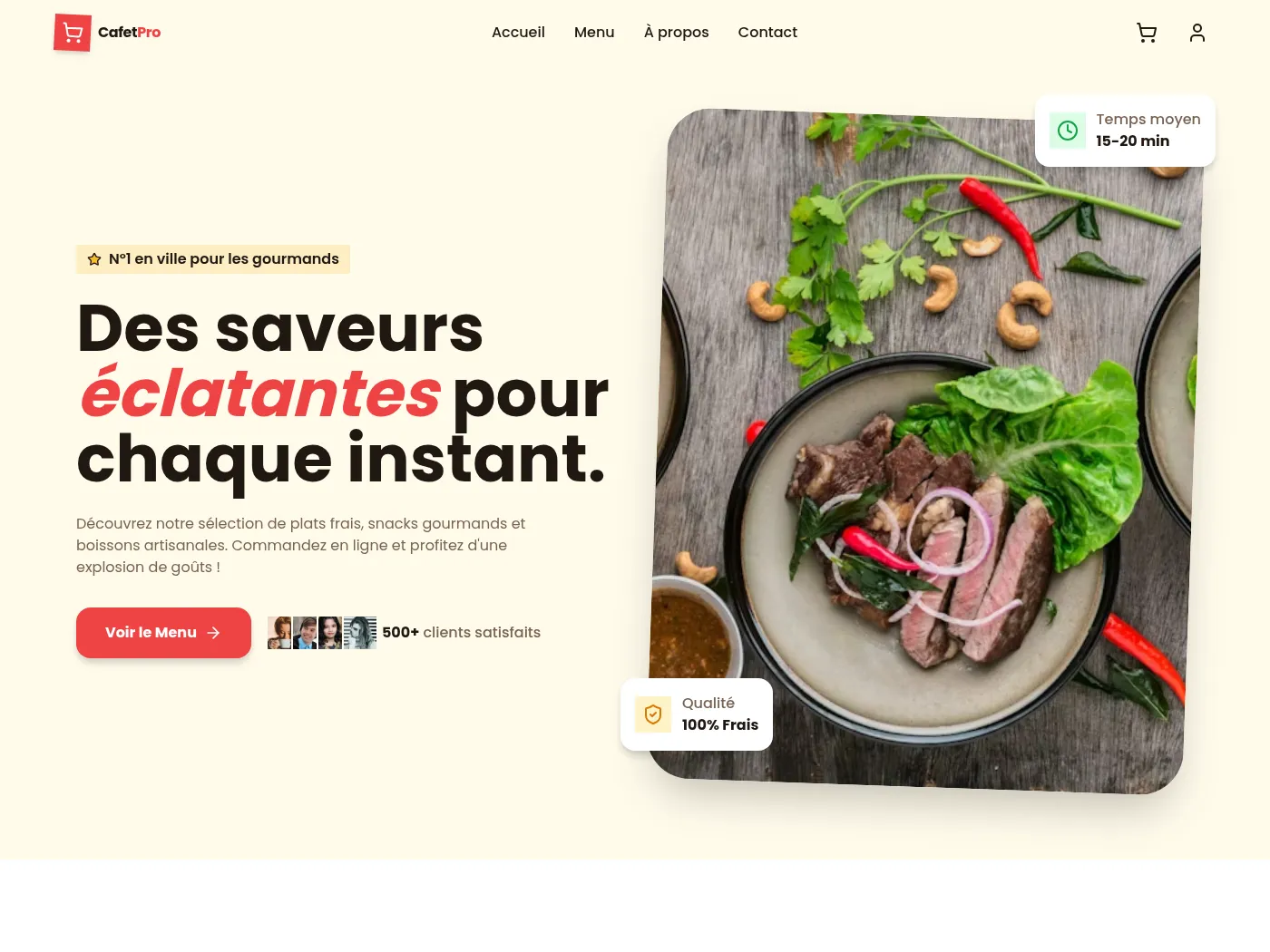 Cafeteria Pro Web