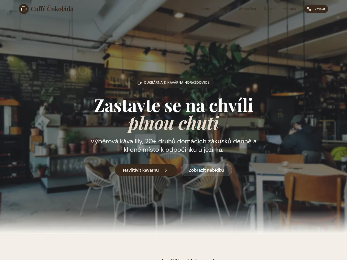 Caffé Čokoláda Web