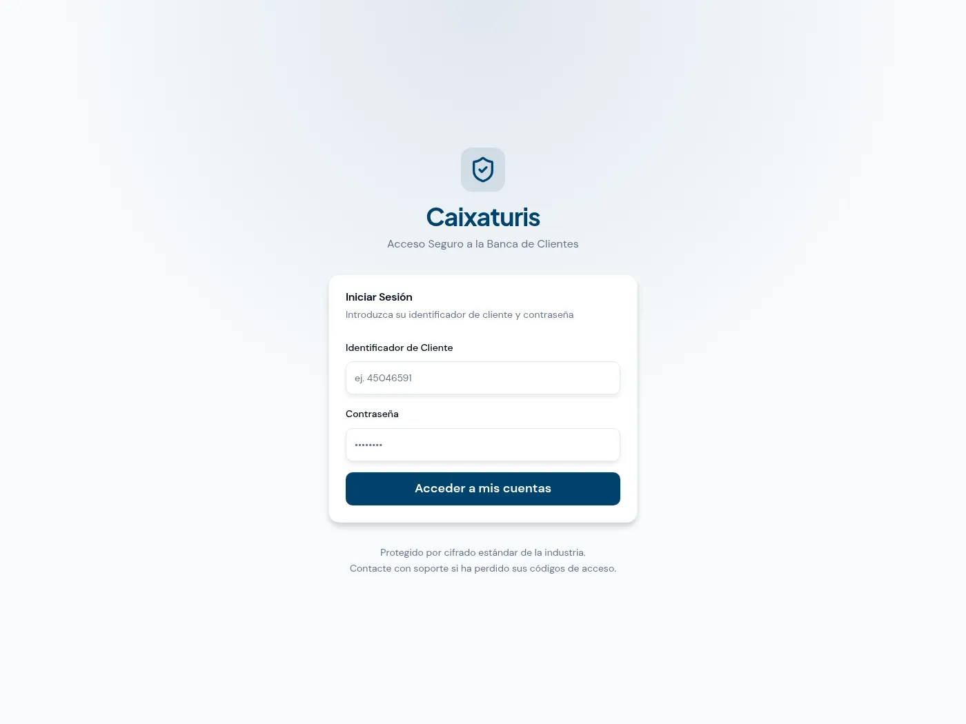 Caixaturis Client Portal