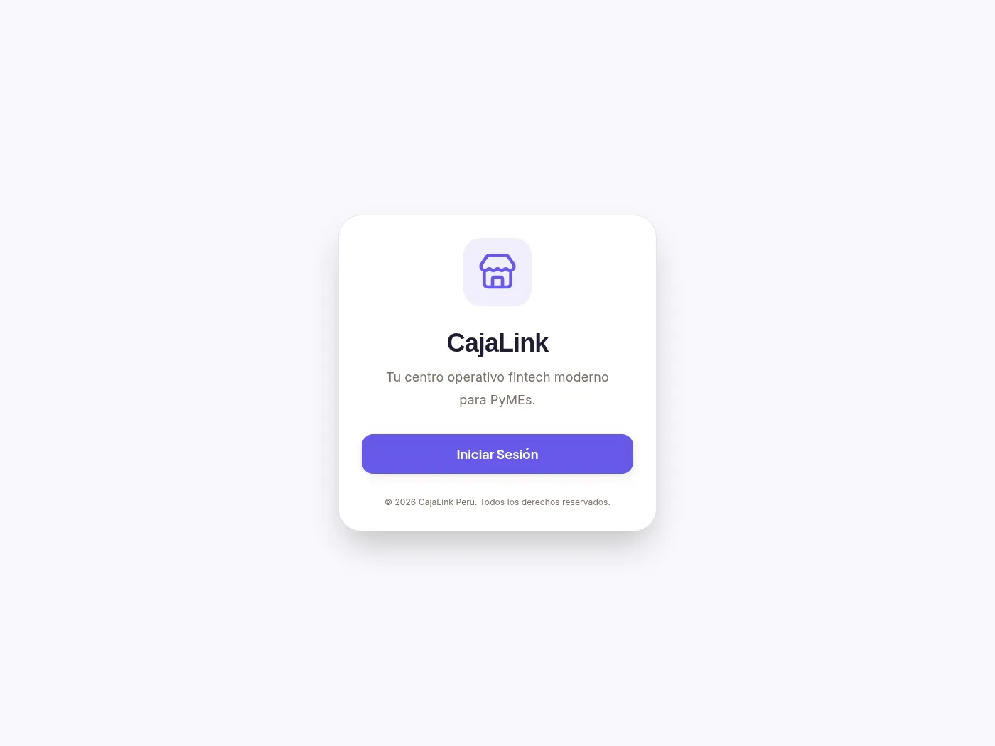CajaLink Web Platform