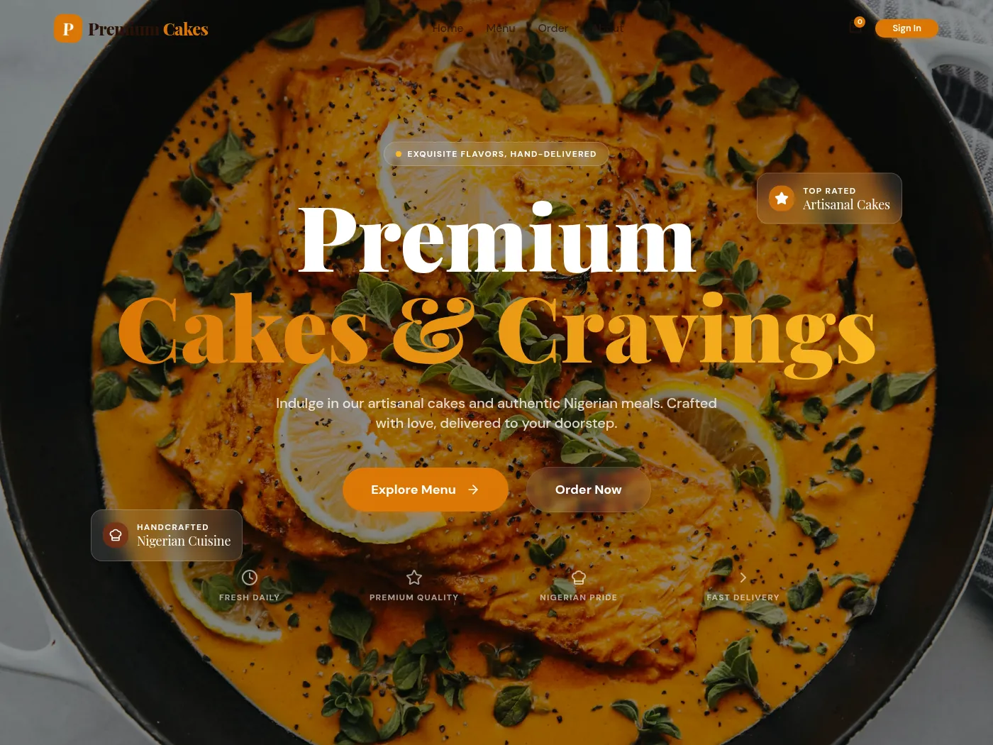 Premium Cakes & Cravings