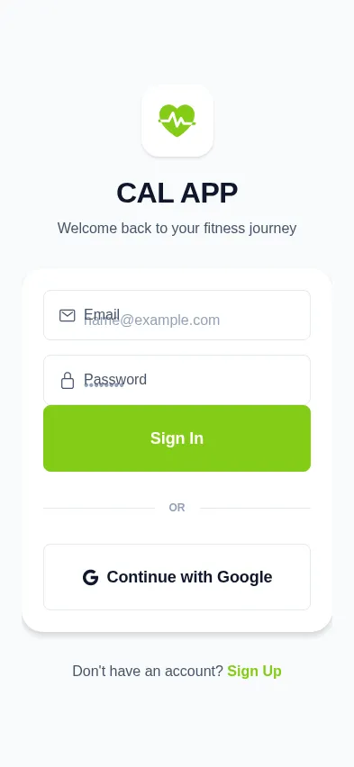 CAL APP - Fitness & Hoops Tracker