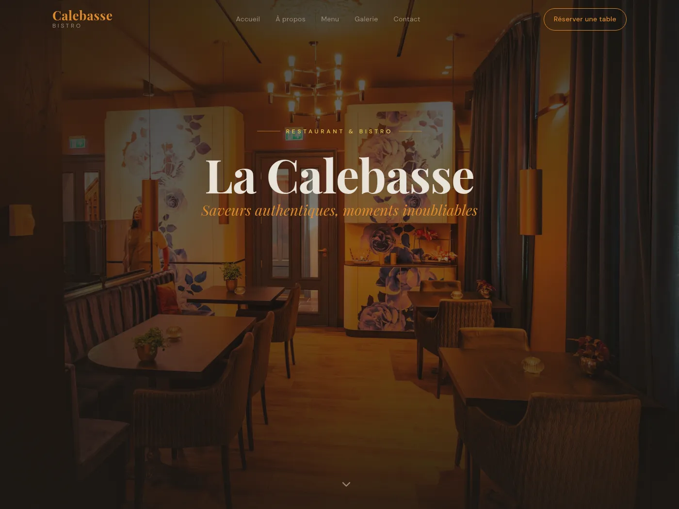 Calebasse Bistro Web