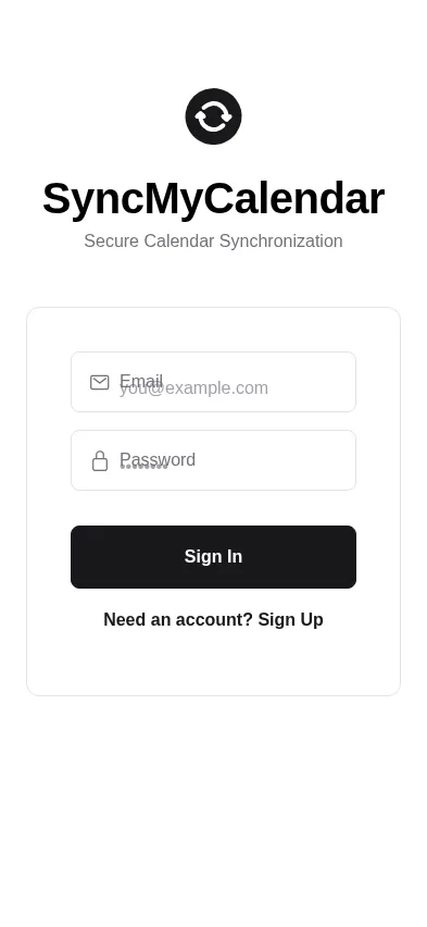 SyncMyCalendar