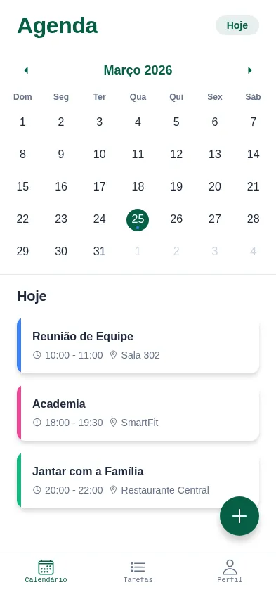 Calendario Organizador