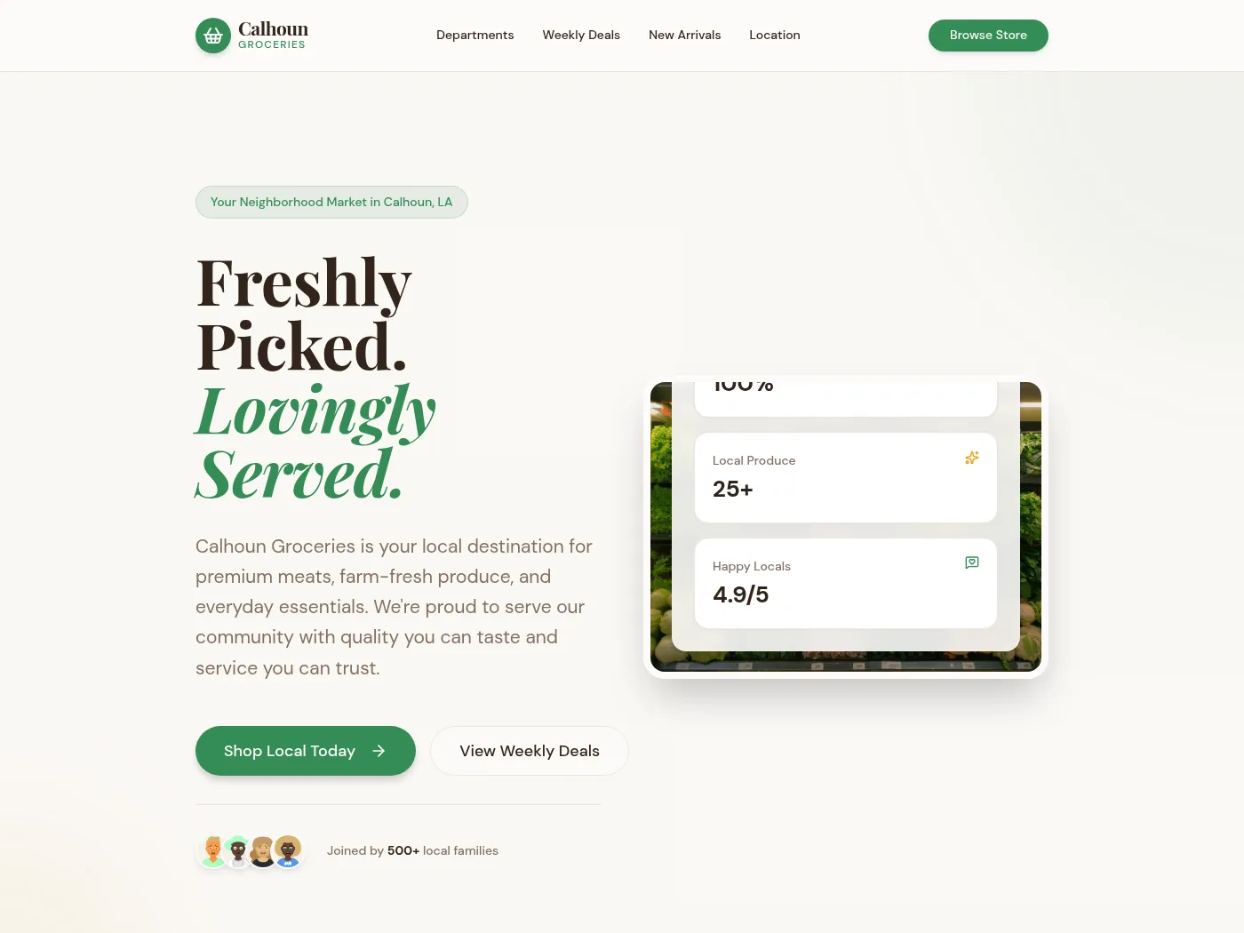 Calhoun Groceries Online