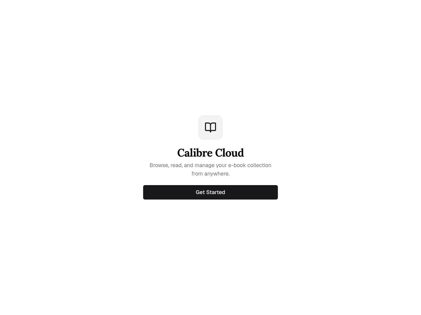 Calibre Cloud Server