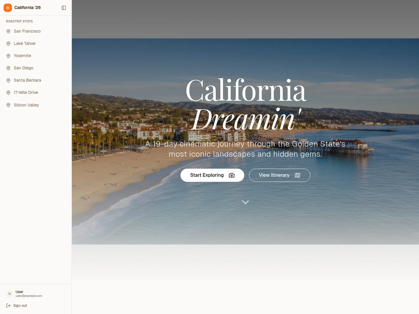 California Trip Gallery