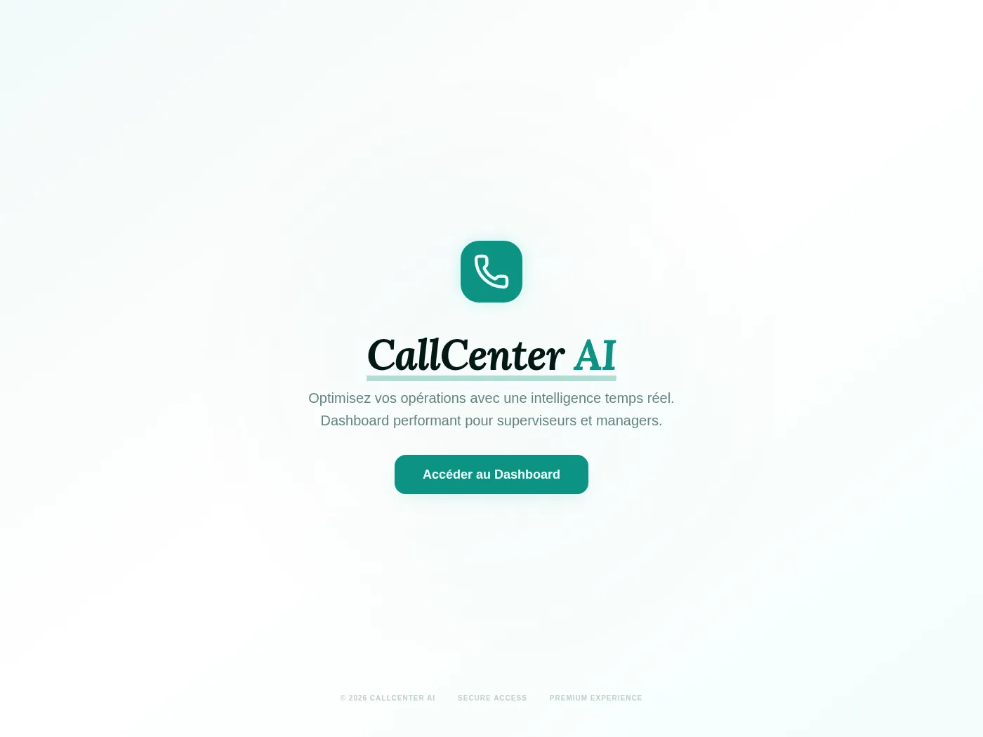 Call Center Dashboard