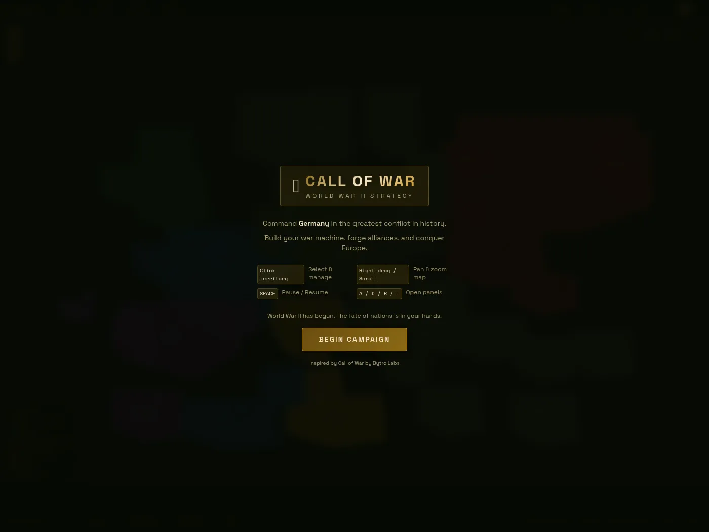 Call of War Clone