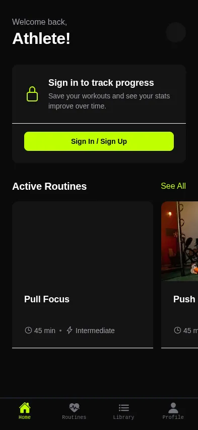 Calisthenics Coach