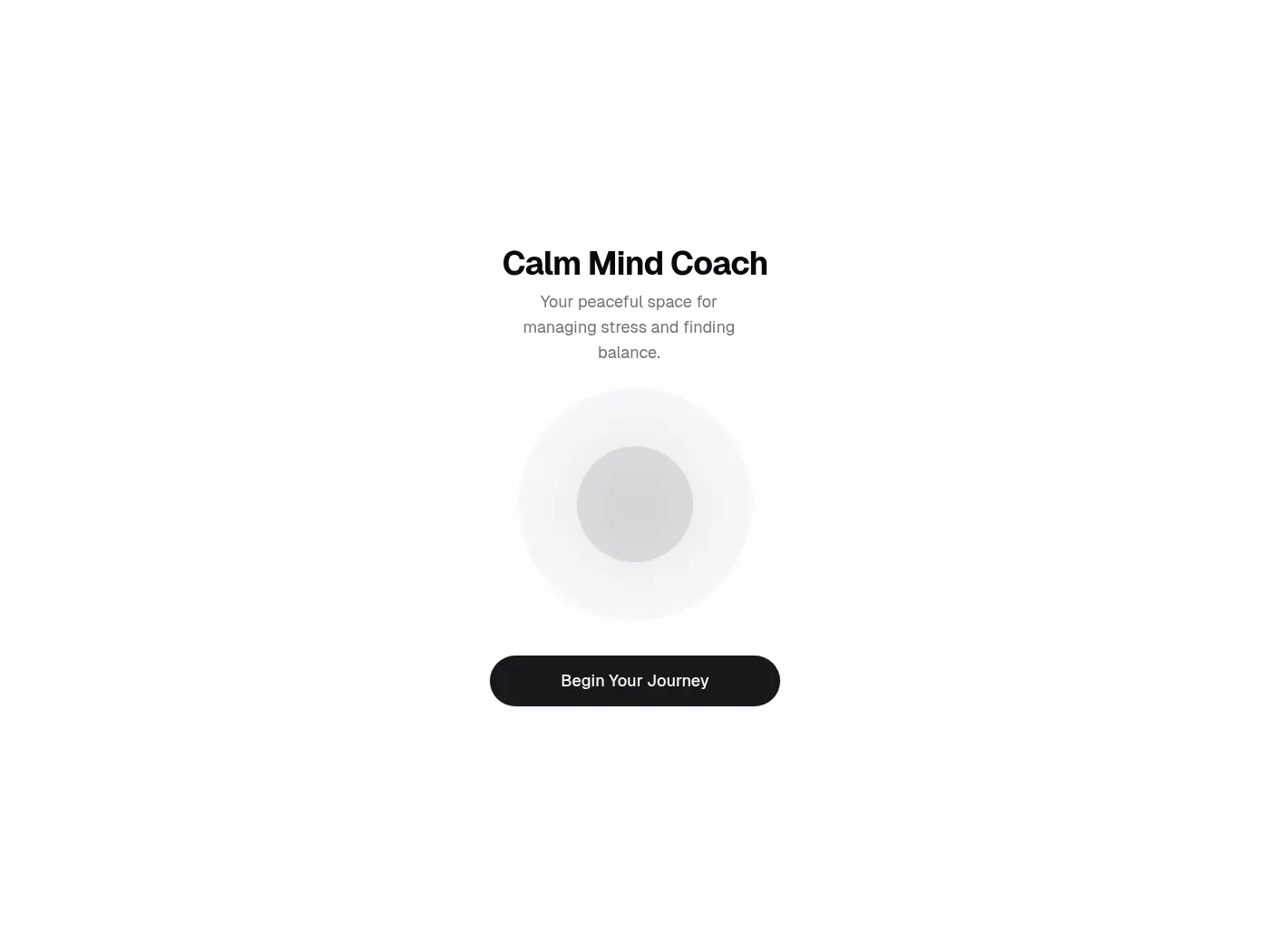 Calm Mind Coach