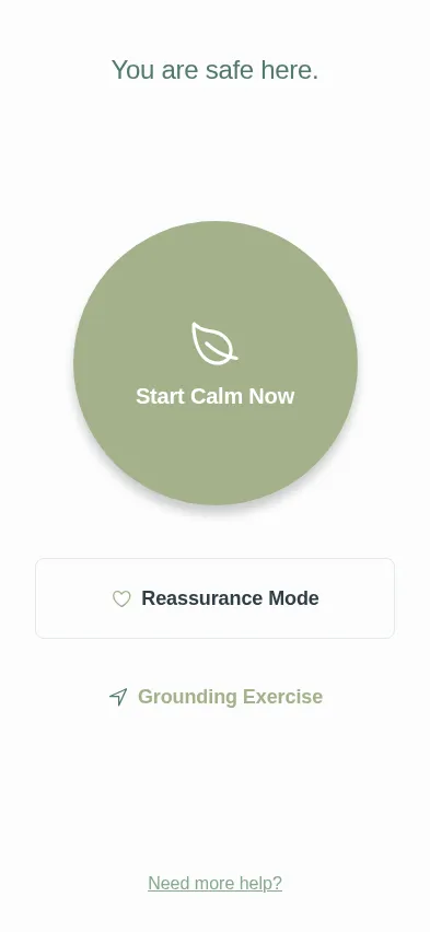Calm Now iOS