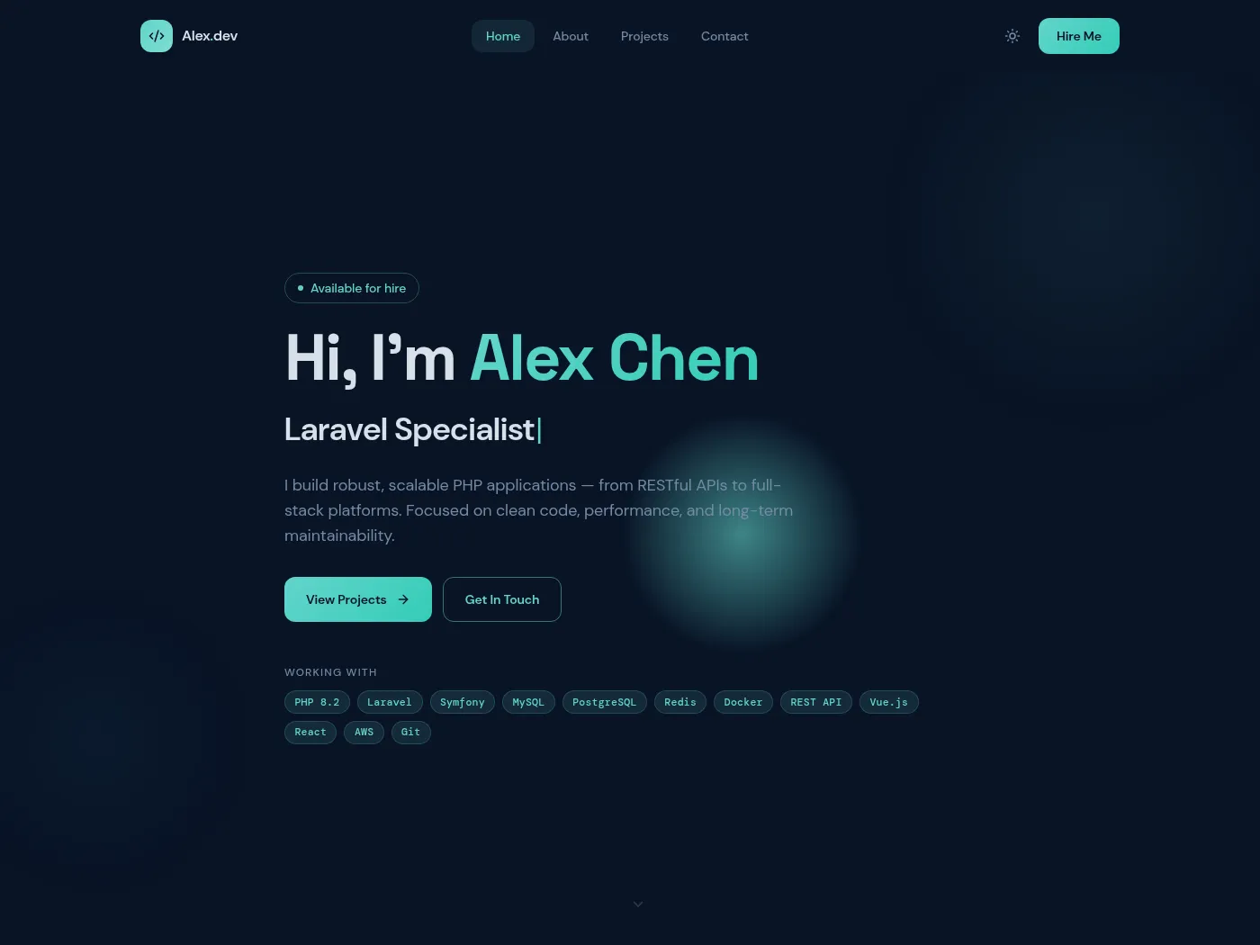 CalmPortfolio