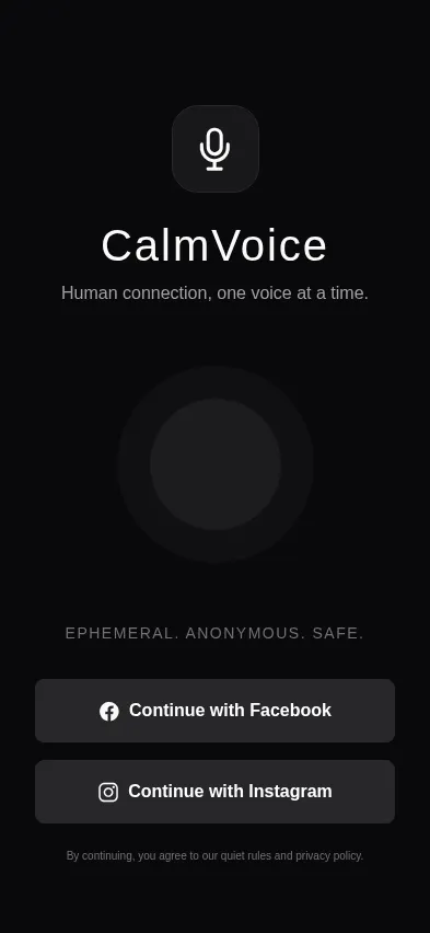 CalmVoice Connect