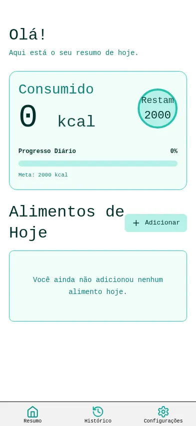 Caloria Diário App