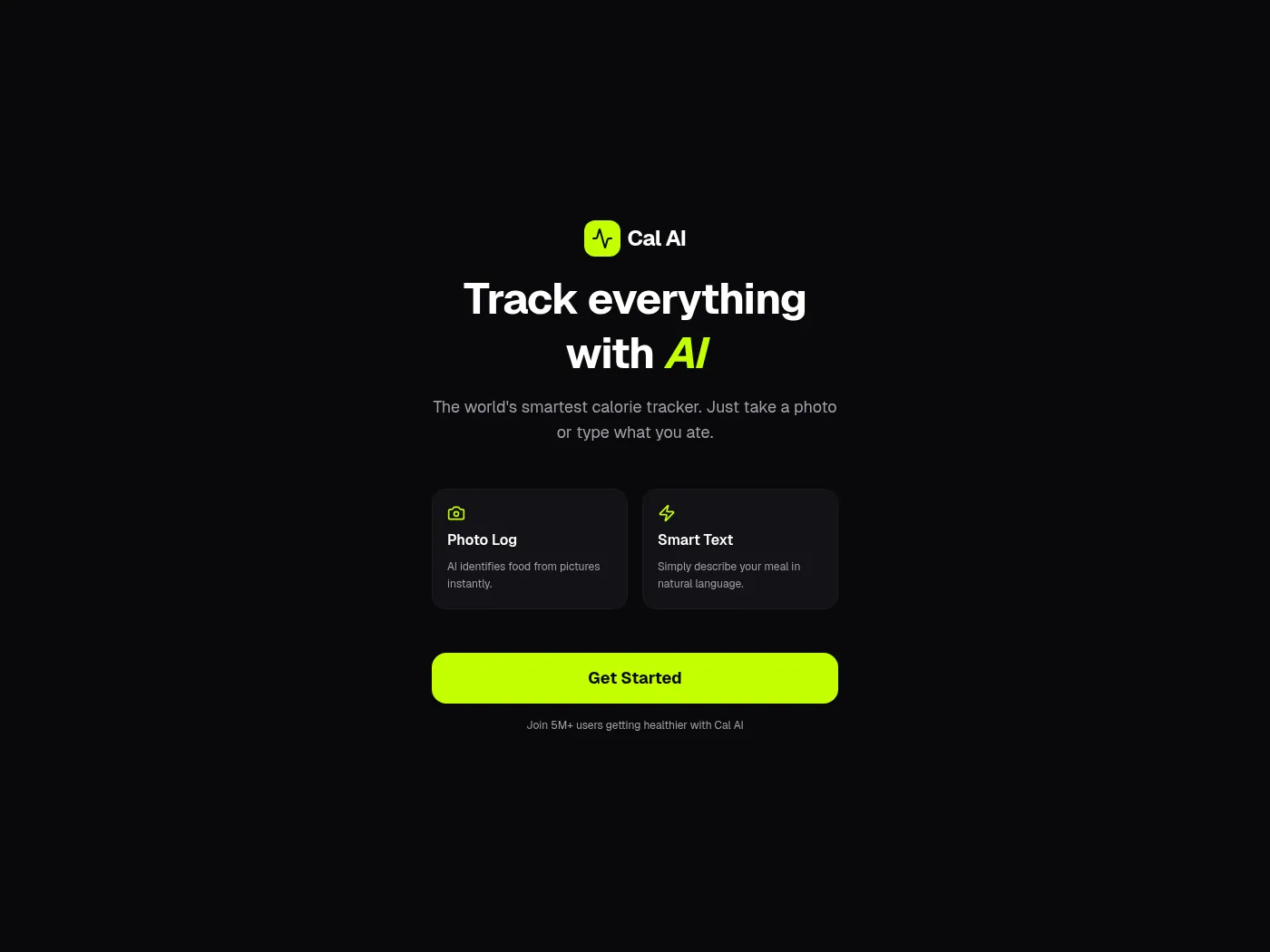 CalorieAI Tracker