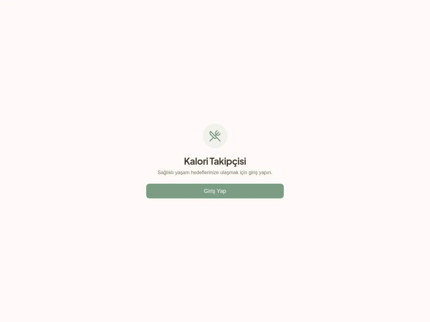 Calorie Counter App