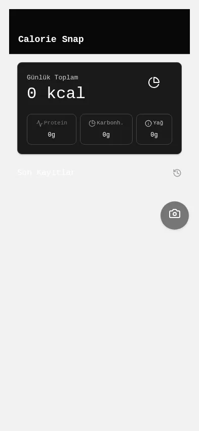 Calorie Snap Finder