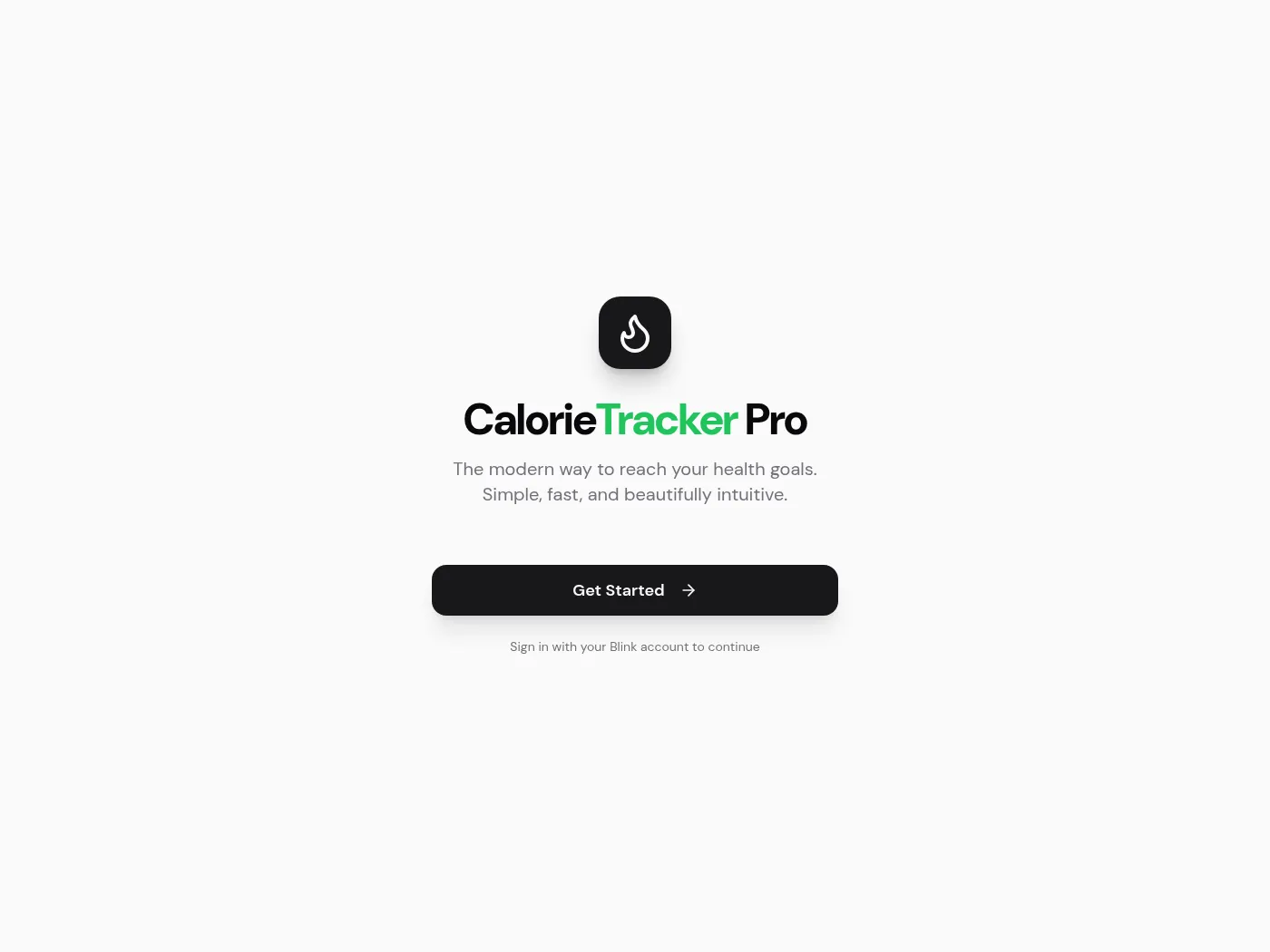 Calorie Tracker Pro