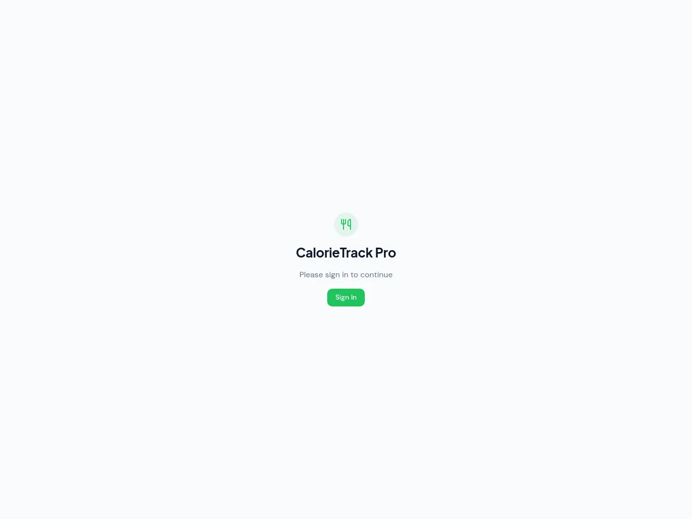 CalorieTrack Pro