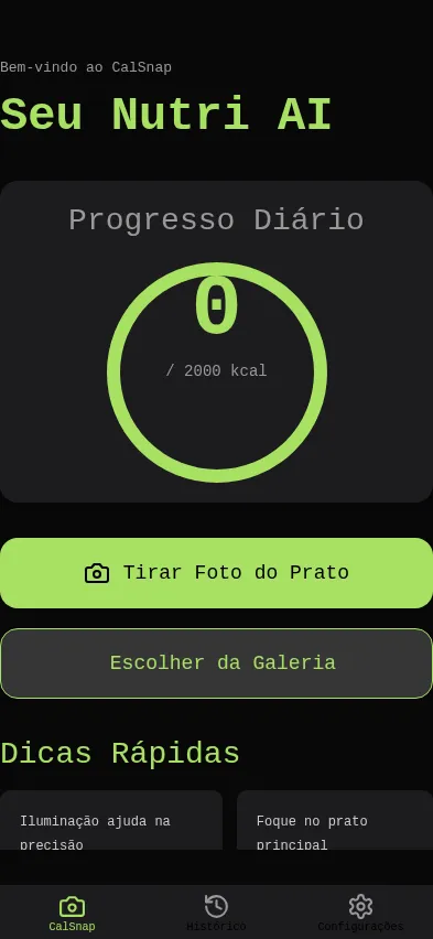 CalSnap AI Nutri App