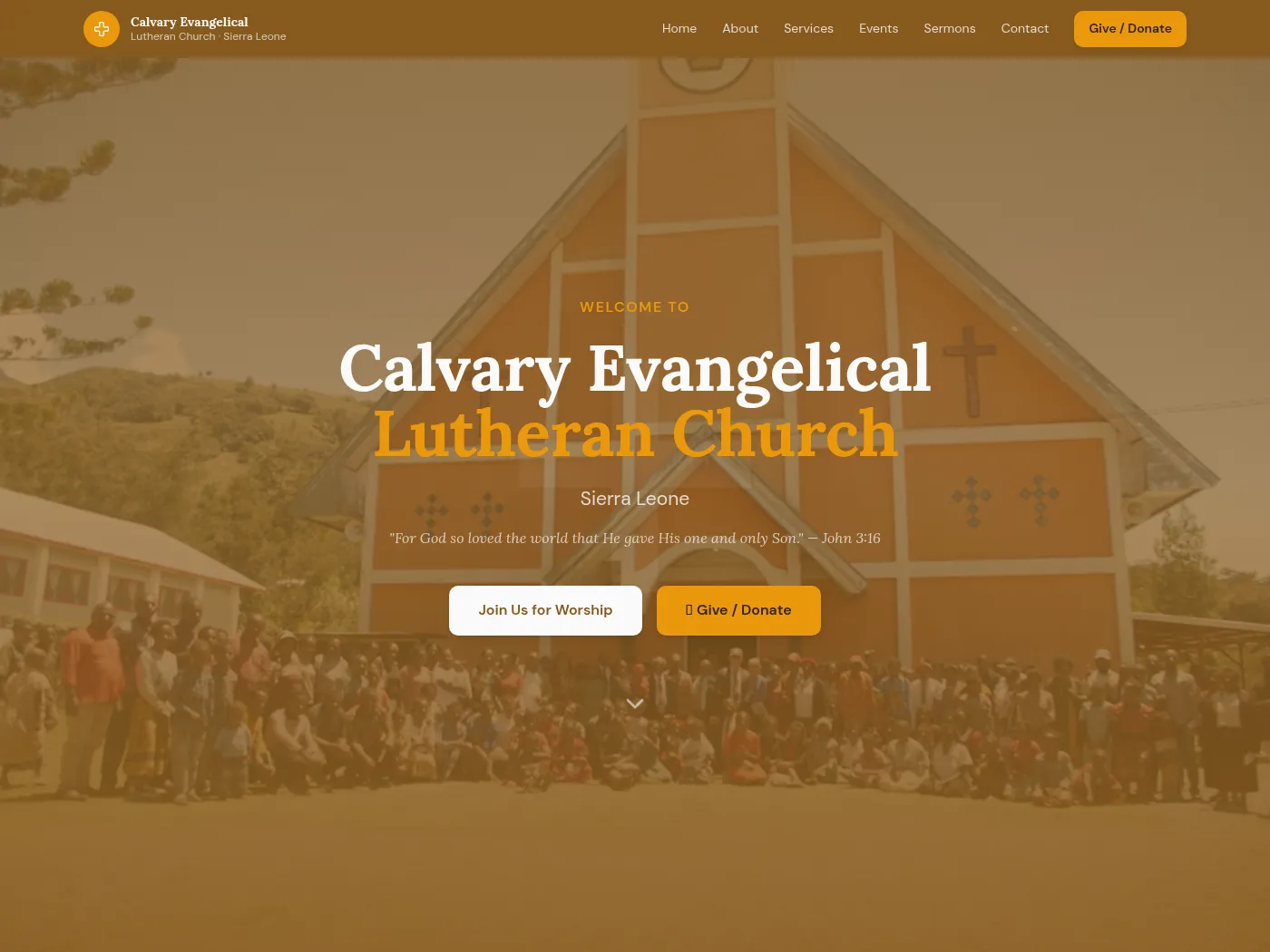 Calvary Sierra Leone Site