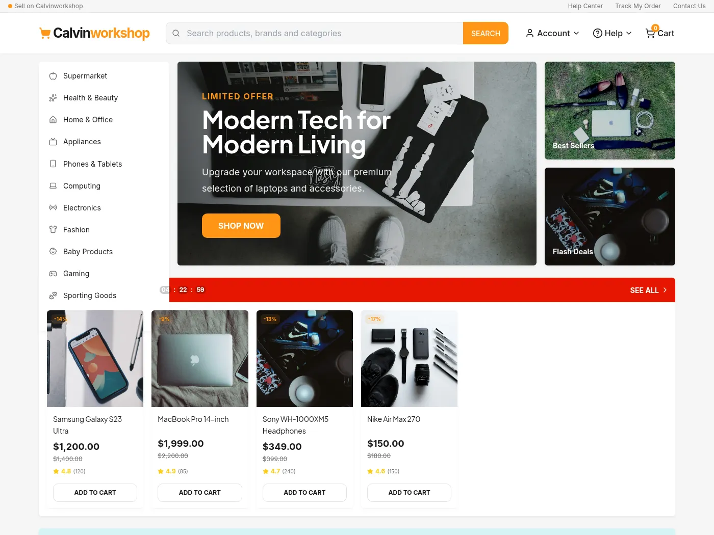 Calvinworkshop Marketplace