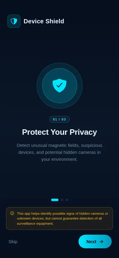 Hidden Camera & Device Shield
