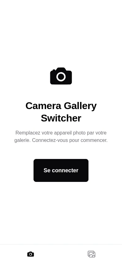 Camera Gallery Switcher